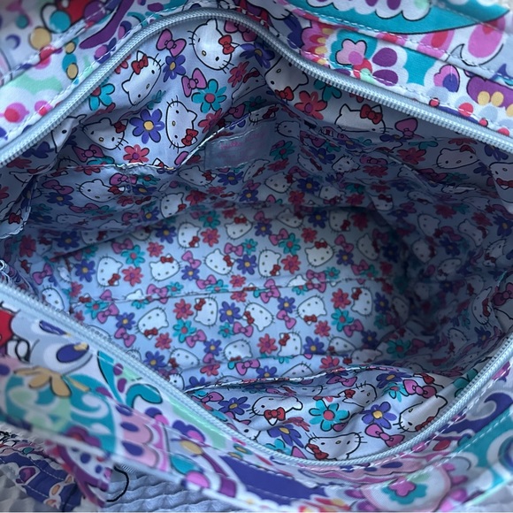 Vera Bradley | Bags | Vera Bradley Hello Kitty Small Vera Tote Paisley ...